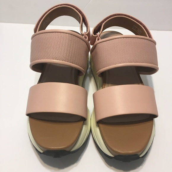 nuovo | Shoes | Nuovo By Hawkins Sz 75 Pink Sandal Shoe Slide | Poshmark